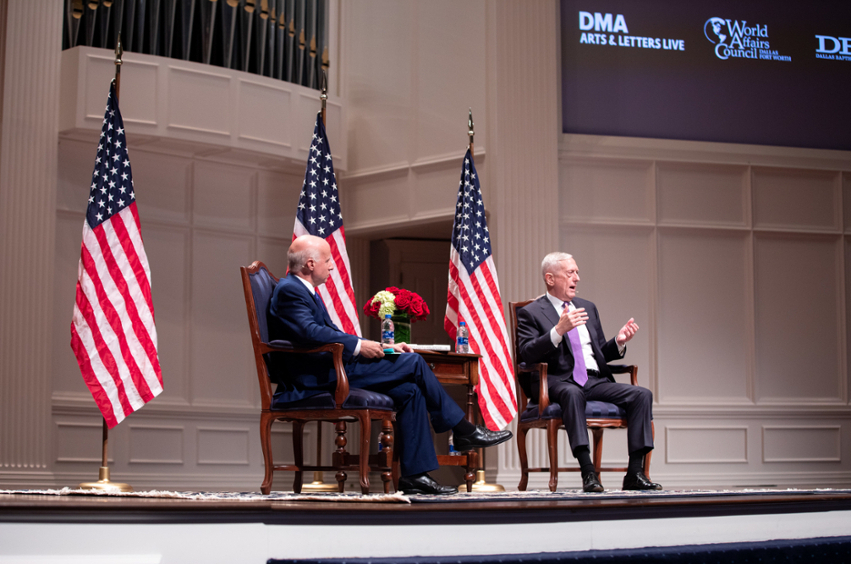 Former Secretary of Defense Gen. Jim Mattis Speaks at DBU | Campus News ...